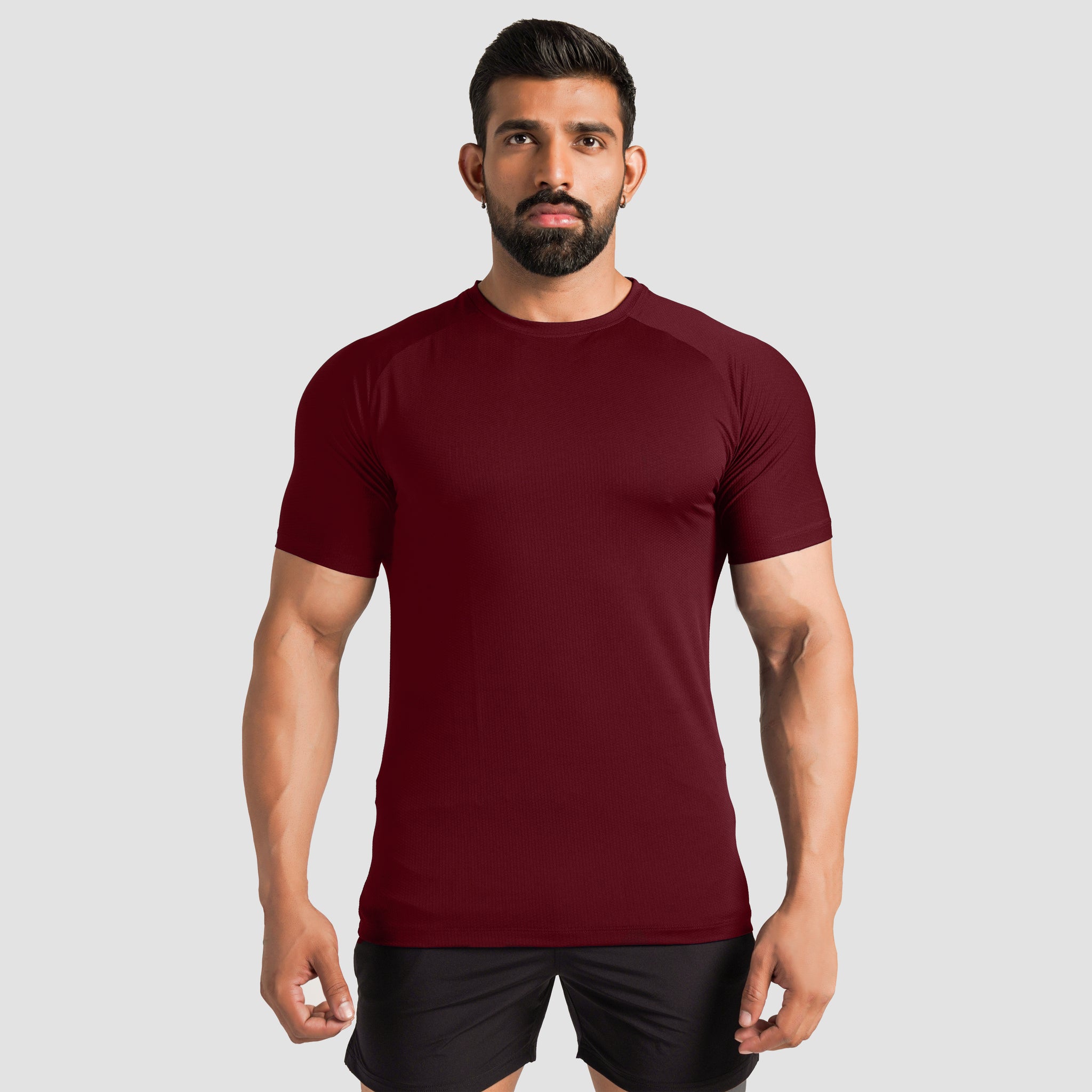 Legacy Tee (Maroon) for Gym Workout | Fitness Apparel Pakistan | GymArmour